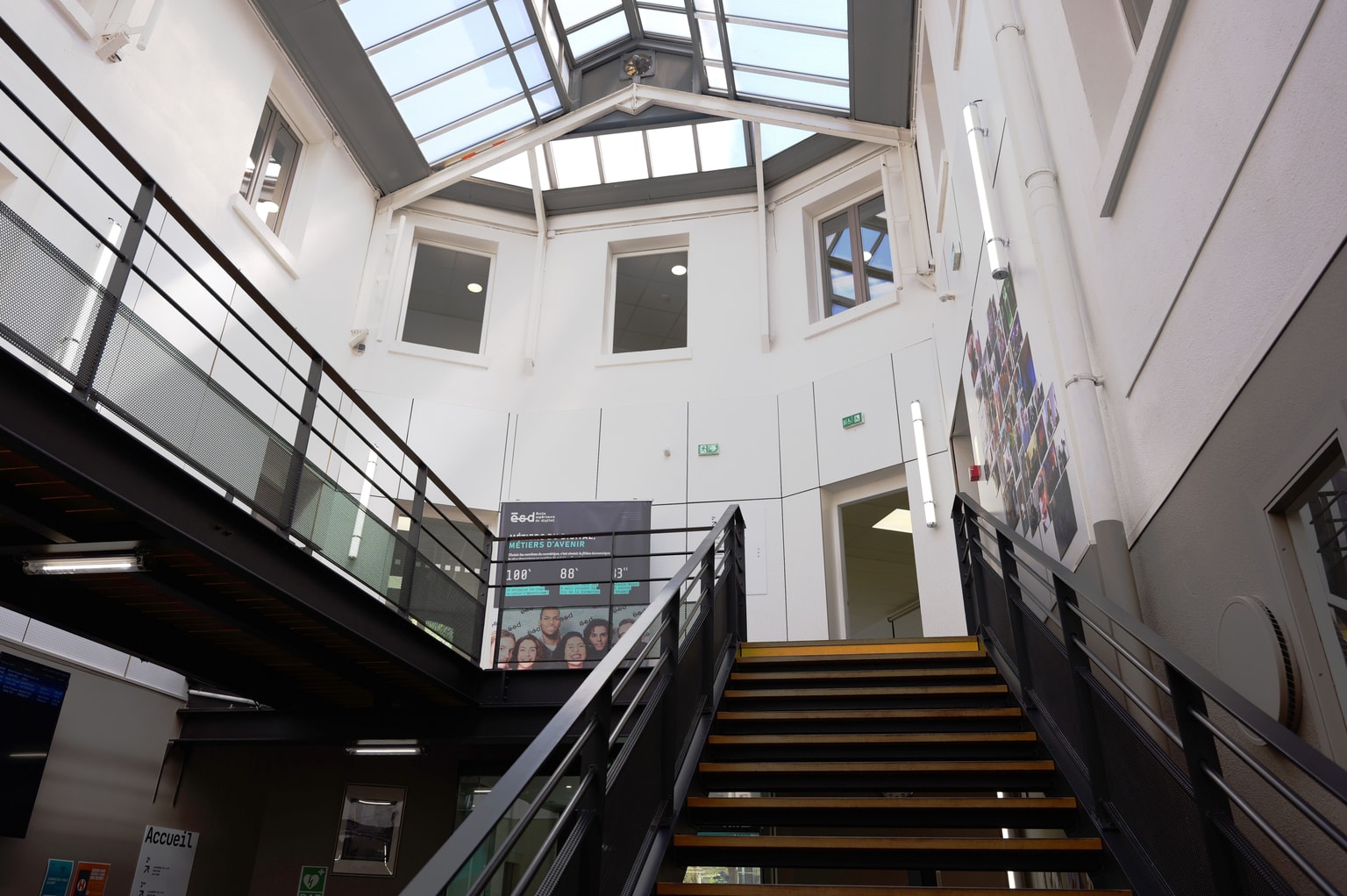 Campus de L'École Supérieure du Digital à Paris